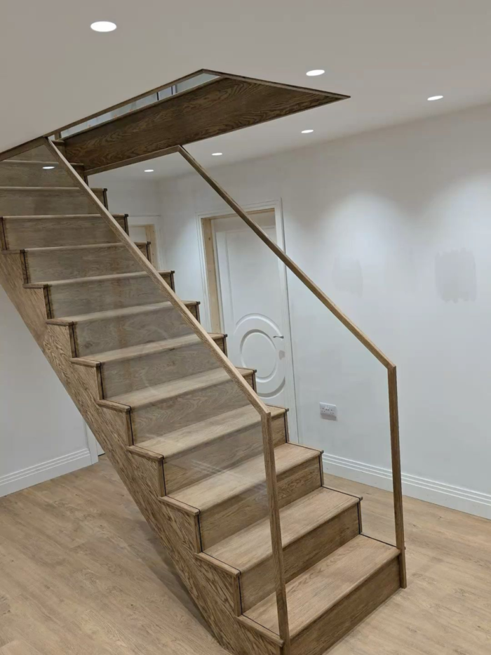 Stringer Cut Staircase | Elegant and Modern UK Stairs
